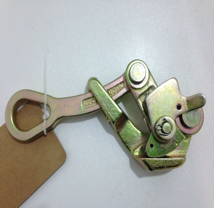Capacity 10KN 1Ton Wire Rope Grips Universal Gripper For Power Construction